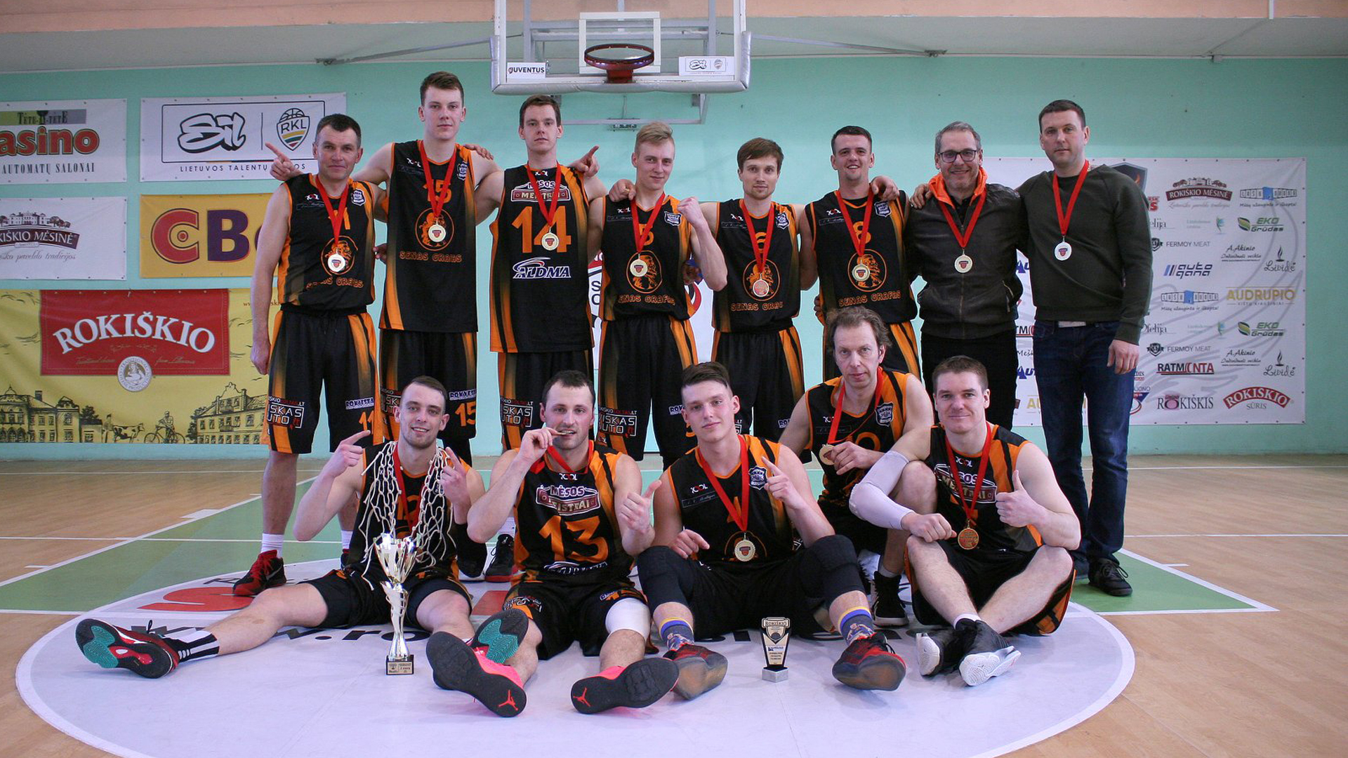 Rokiškio KKSC | RRKL: stipriausia rajono lygos komanda tapo Senas Grafas